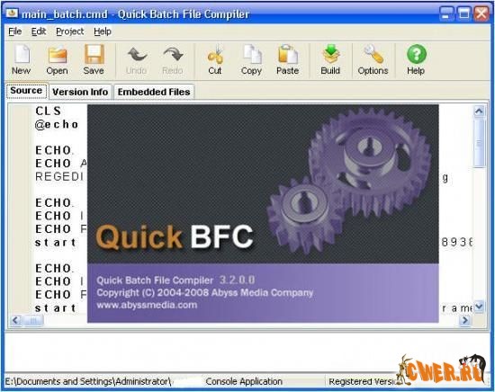 Quick Batch File Compiler 3.2.0.0